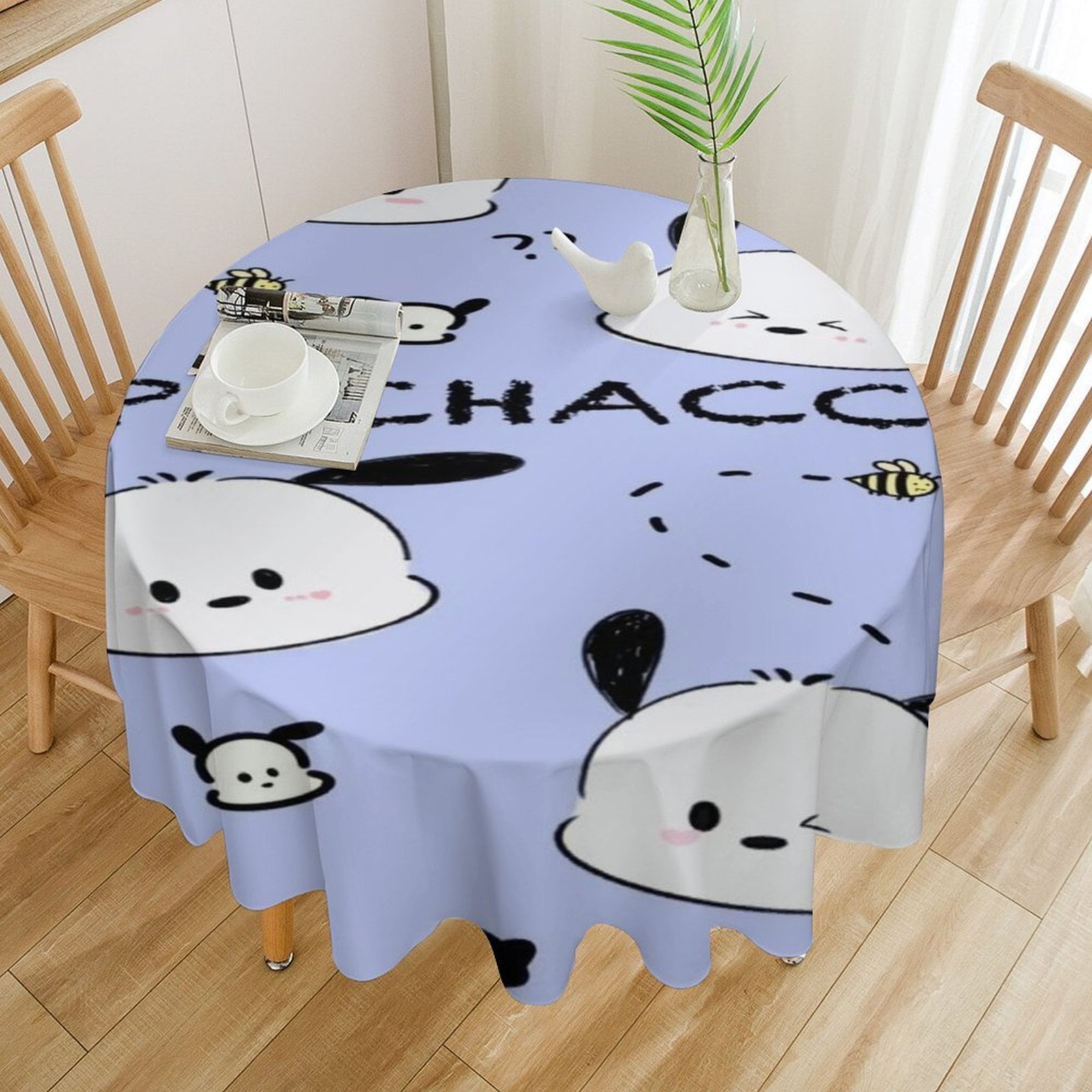 POCHACCO Tablecloth Anime for Dining Table Picnic Gift 36x36in POCHACCO ...