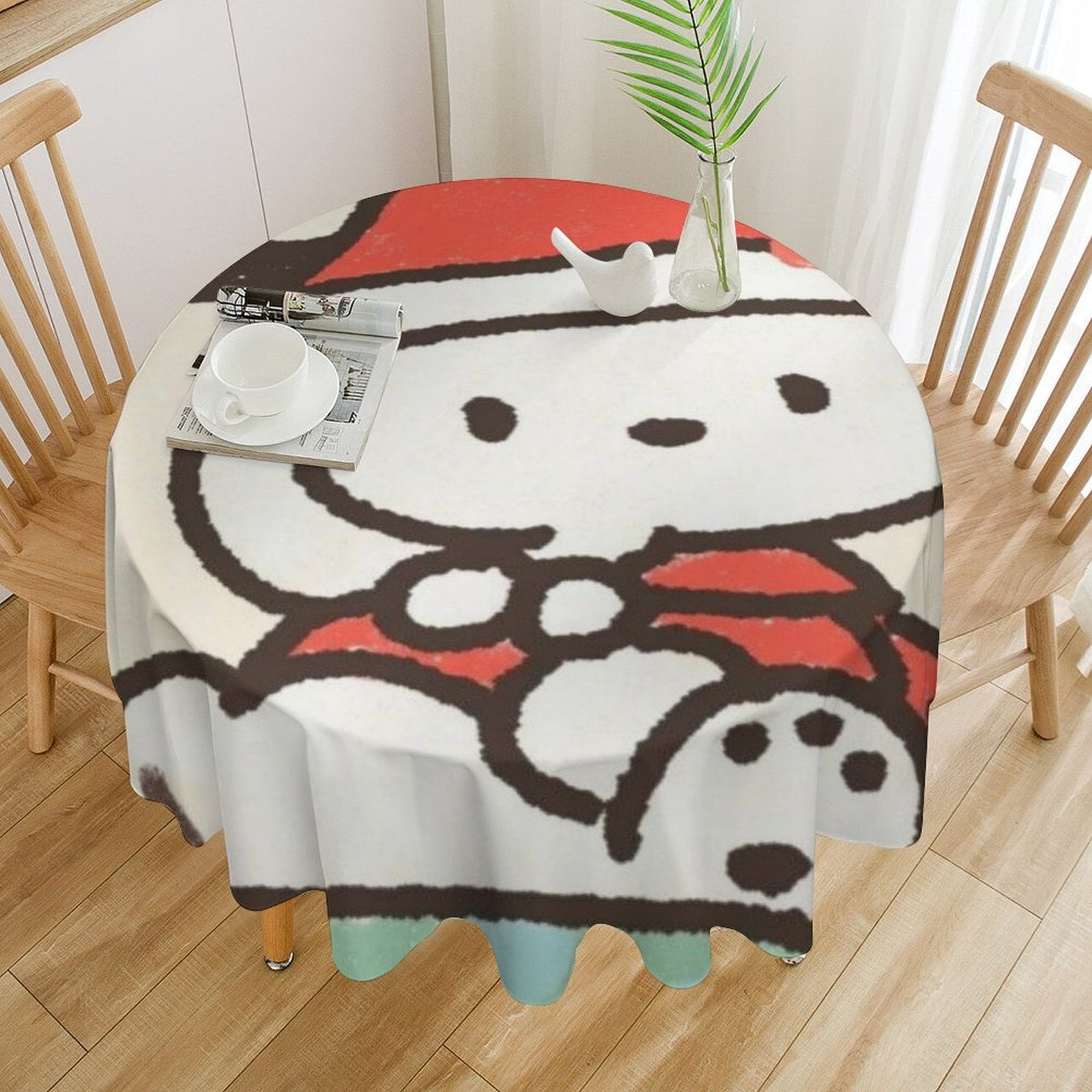 POCHACCO Tablecloth Anime for Dining Table Picnic Gift 70x70in POCHACCO ...