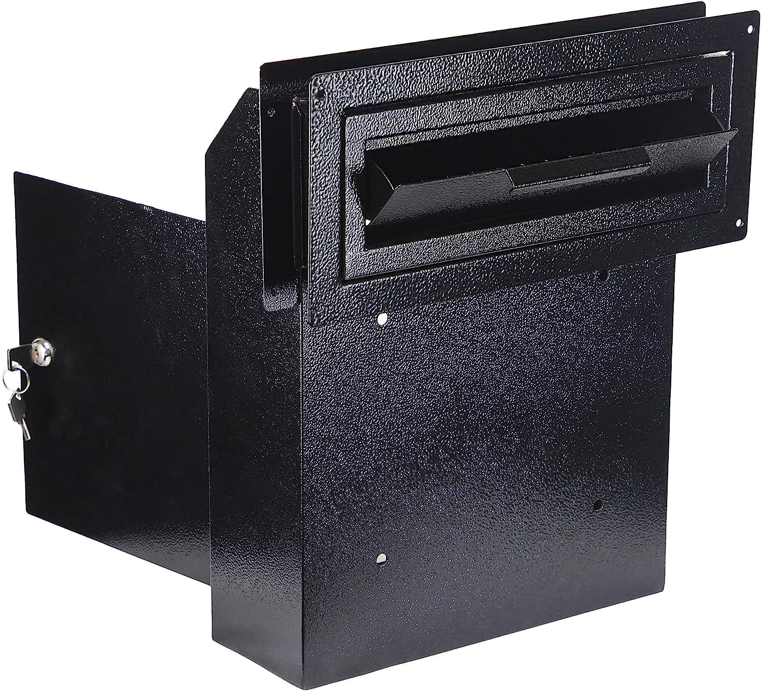 POCHAR Through The Door Drop Box with Lock, Heavy Duty Door Mailbox for ...