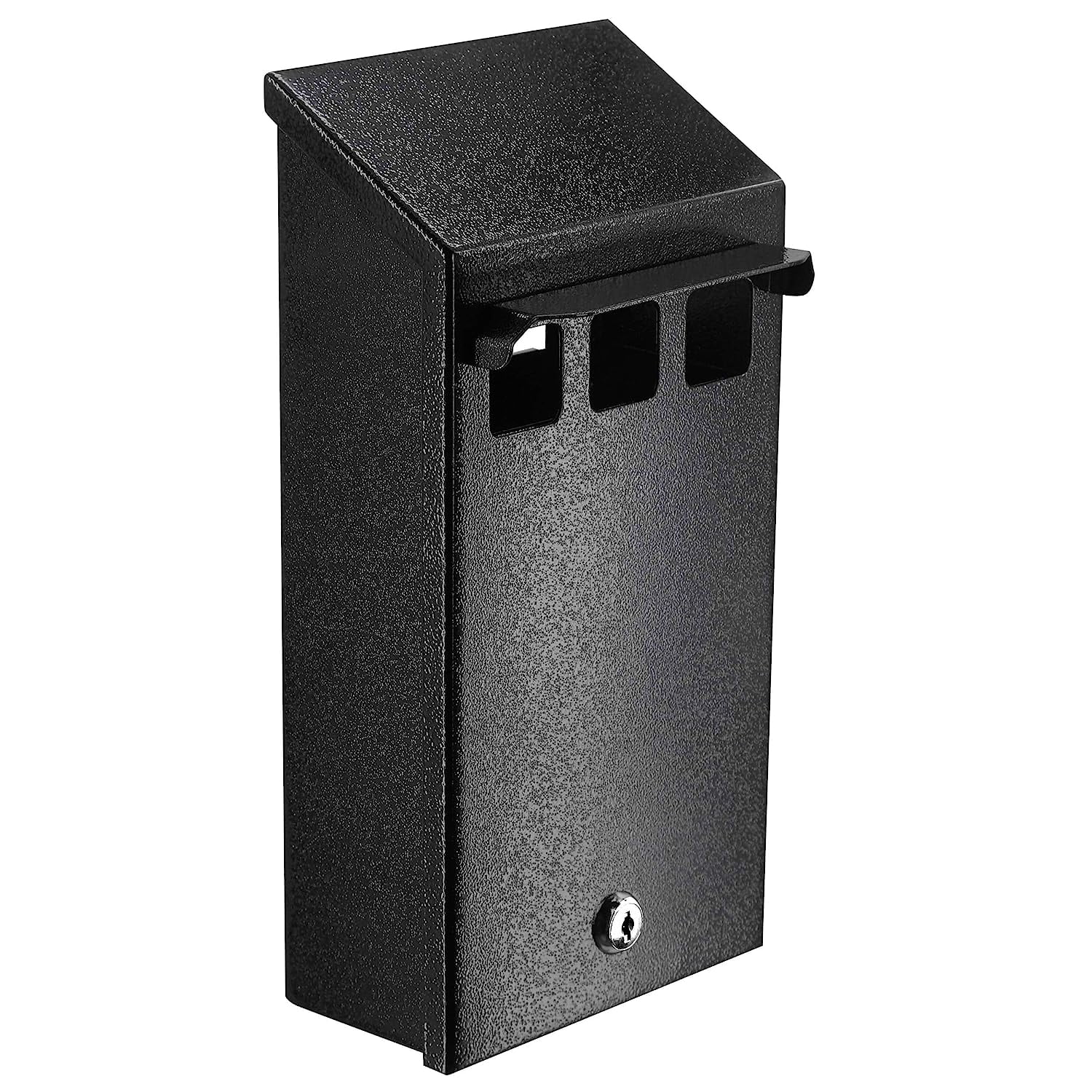 POCHAR Rainproof Wall Mount Disposal Containers - Galvanized Steel ...