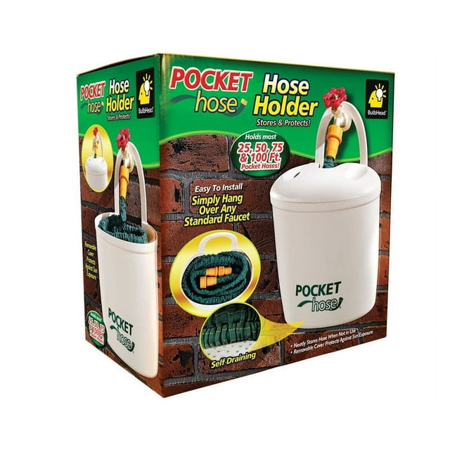 Telebrands 9114-6 Storage Pocket Hose Holder - Walmart.com