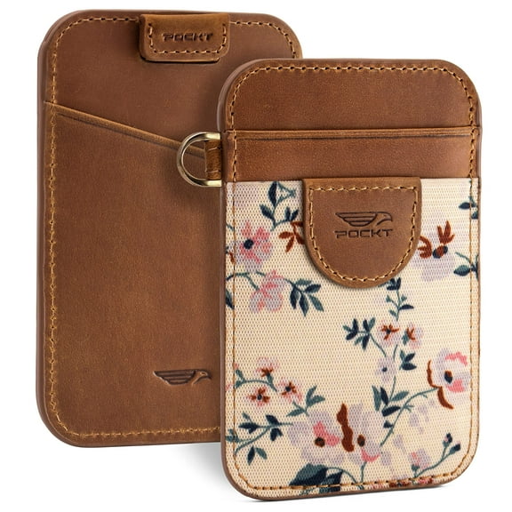 Credit Card Holder Wallet, Minimalist Leather Slim Change Wallet Zipper ...