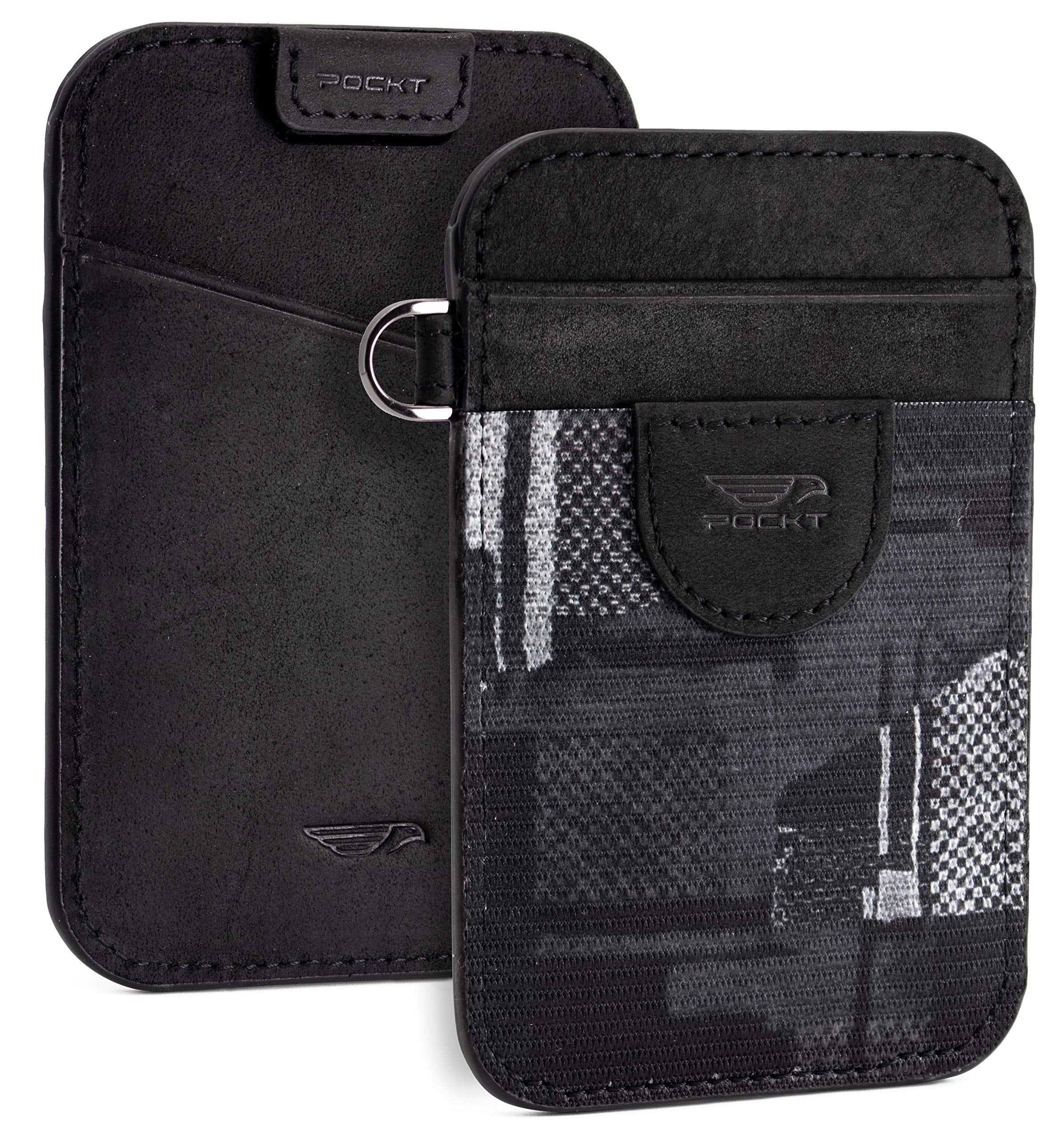 POCKT Slim Card Holder Wallet For Men and Women - Minimalist Front ...