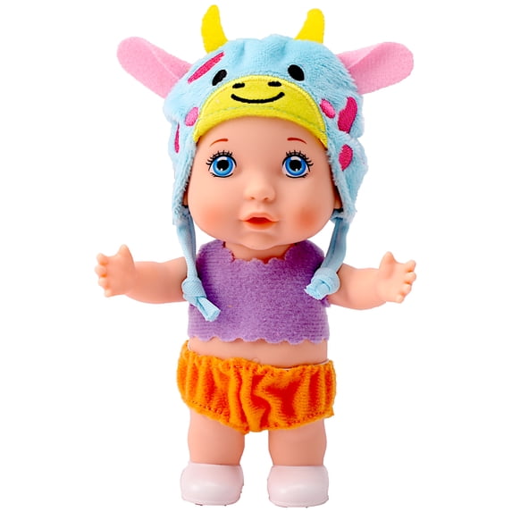 POCO DIVO Calf Baby Hat Cherub Doll, 6-inch Cute Toddler Girls Boys ...