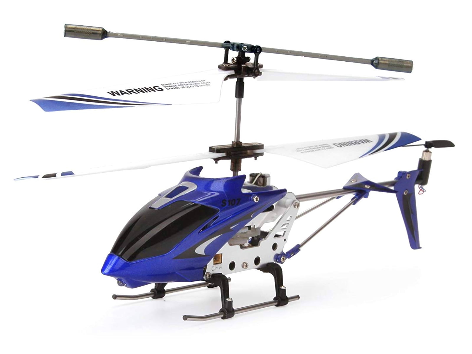 POCO DIVO SYMA S107G RC Helicopter S107 Infrared 3CH Mini Metal Flight Alloy Gyro Heli, Blue ...