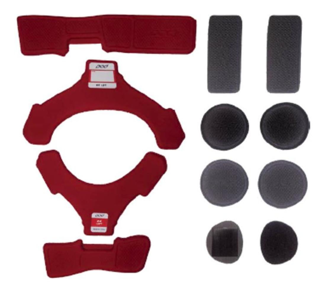 POD K4 Knee Brace MX Offroad Pad Set Red Right - Walmart.com