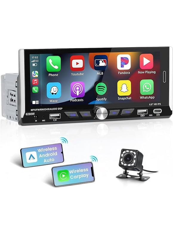 Single Din Touch Screen Car Stereos in Single Din Car Stereos - Walmart.com