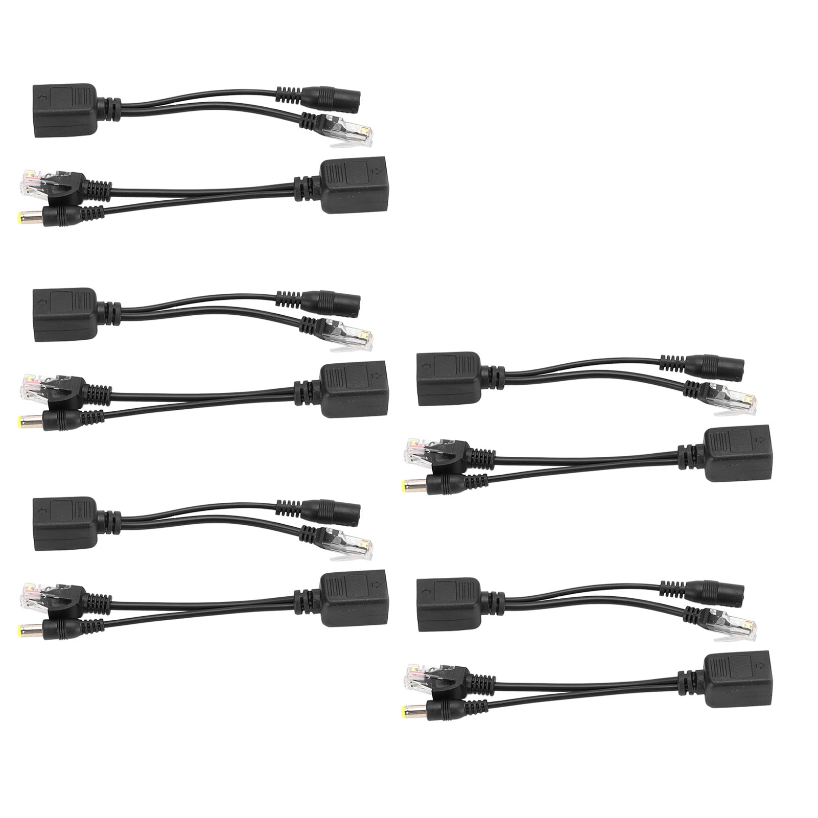 POE Splitter Adapter, 5 Pairs Power Over Ethernet Injector, DC12V ...