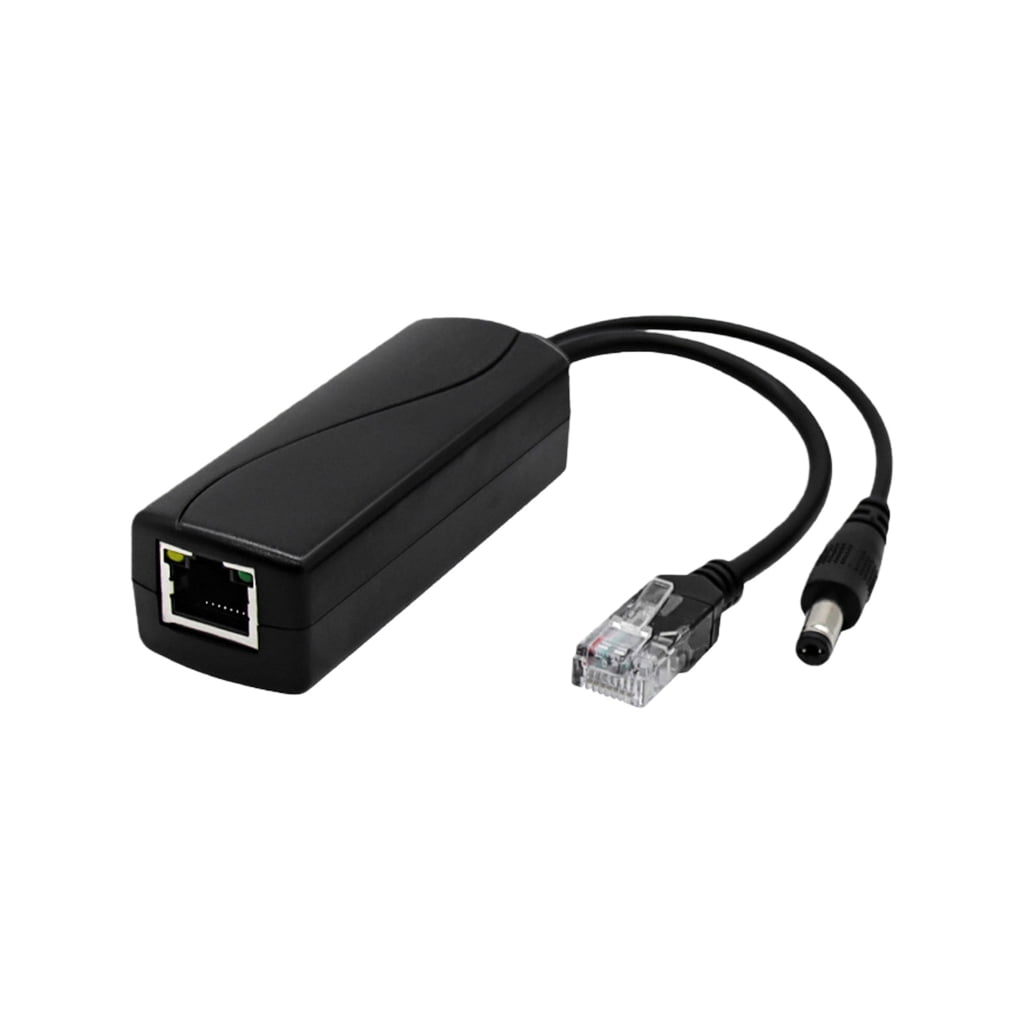 POE Splitter DC5.5 x 2.5mm Plugs 48V to 12V Voltages Converter for ...