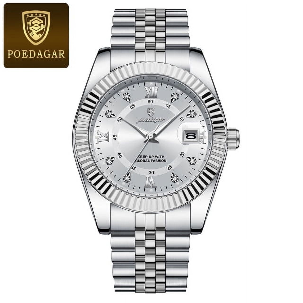 POEDAGAR Luxury Sport Wrist Watch For Man Waterproof Luminous Date Men ...
