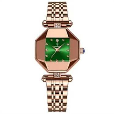 TAXAU Luxury Gold Watches For Womens Diamond Womens Watches With Gold Stainless Steel Band ...