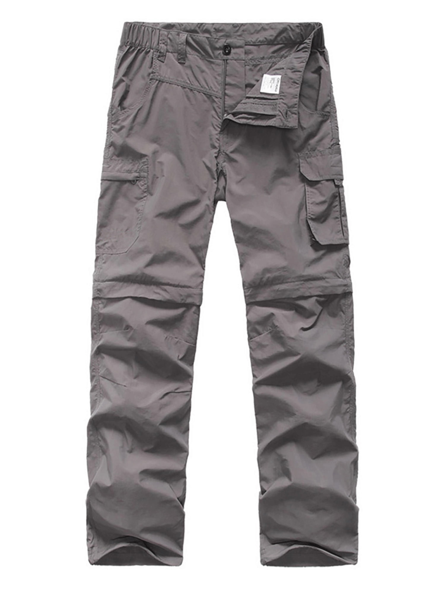 Boy's Youth Quick Dry Waterproof Cargo Pants, Casual Outdoor Hiking ...