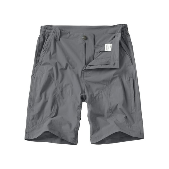 Men's Hiking Cargo Shorts 9" Quick Dry Lightweight Outdoor Work Shorts ...