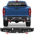 POFENZE Fits 2019 2020 2021 2022 2023 Ford Ranger Rear Bumper Offroad ...