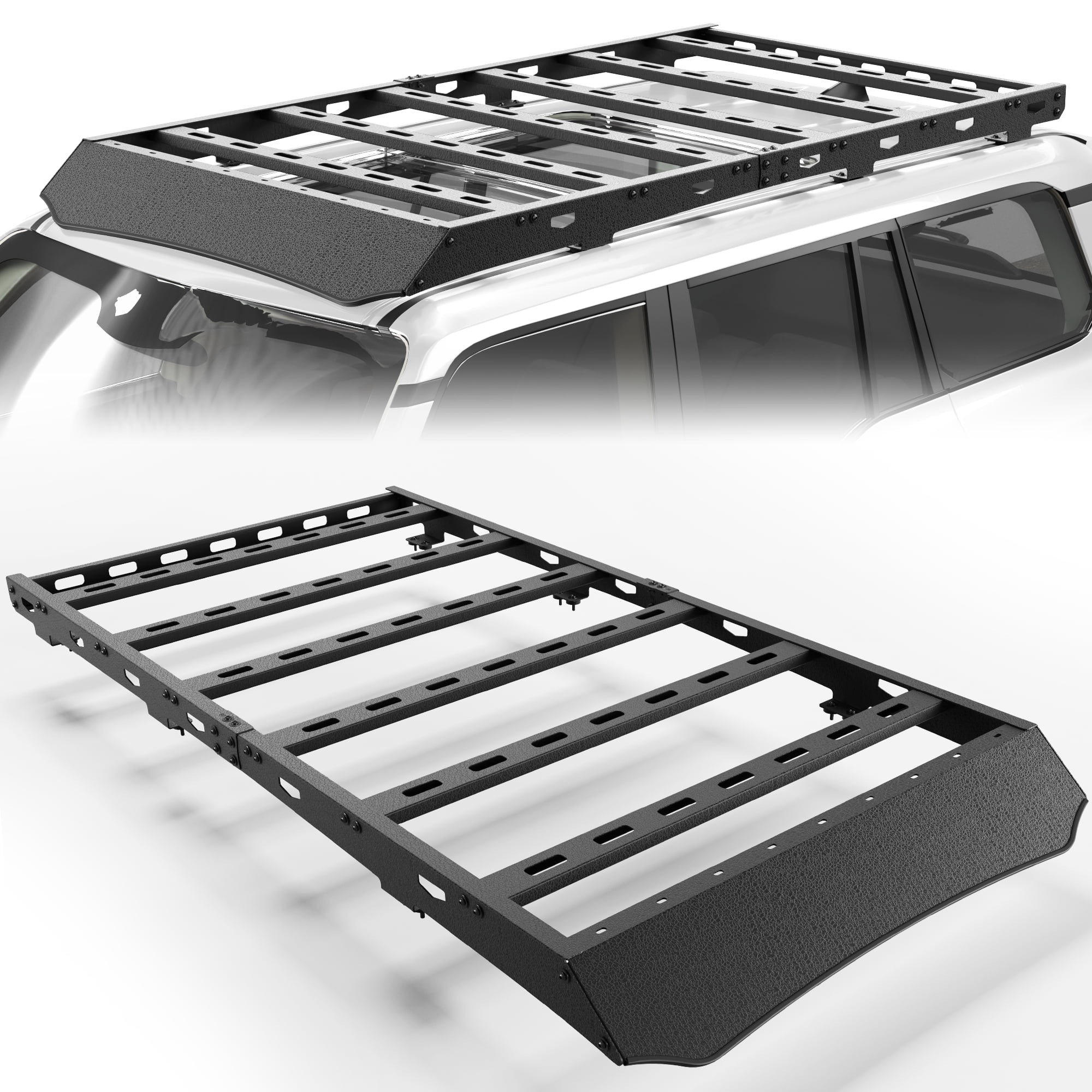POFENZE LC250 Roof Rack Cargo Carrier for Toyota Land Cruiser Prado ...