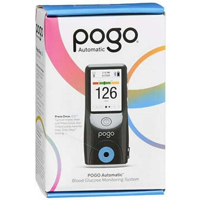 POGO Diabetic Testing Set: Bluetooth Enabled Automatic Blood Glucose ...