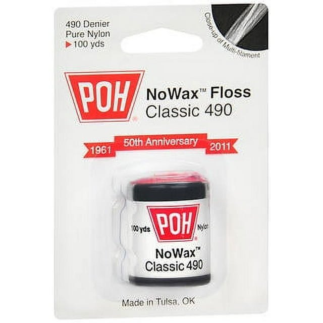 POH NoWax Classic 490, Floss, 100 Yd. - Walmart.com