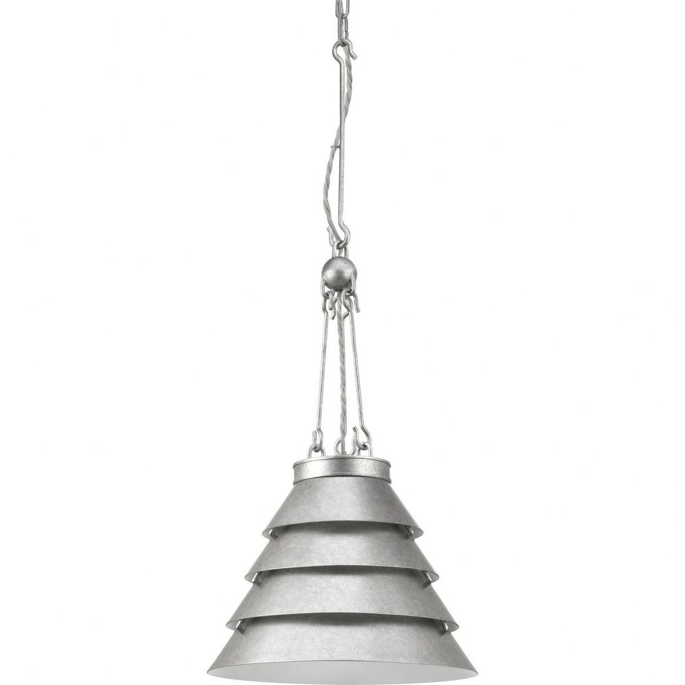 POINT DUME® Surfrider Collection Galvanized Finish Pendant - Walmart.com