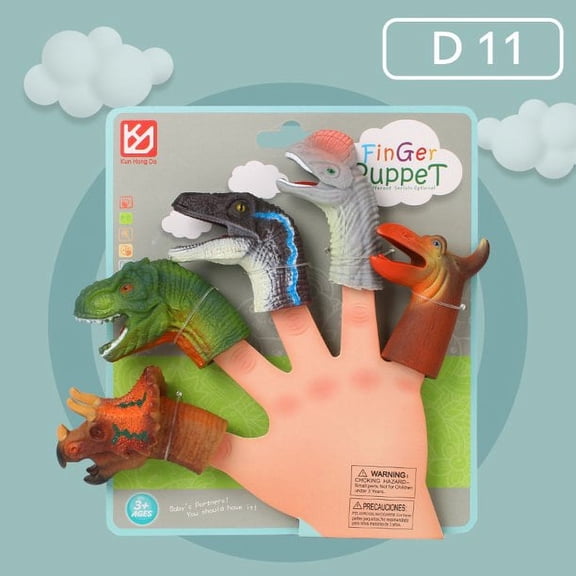 Manhattan Toy Dinosaur Adventures Finger Puppet Set - Walmart.com