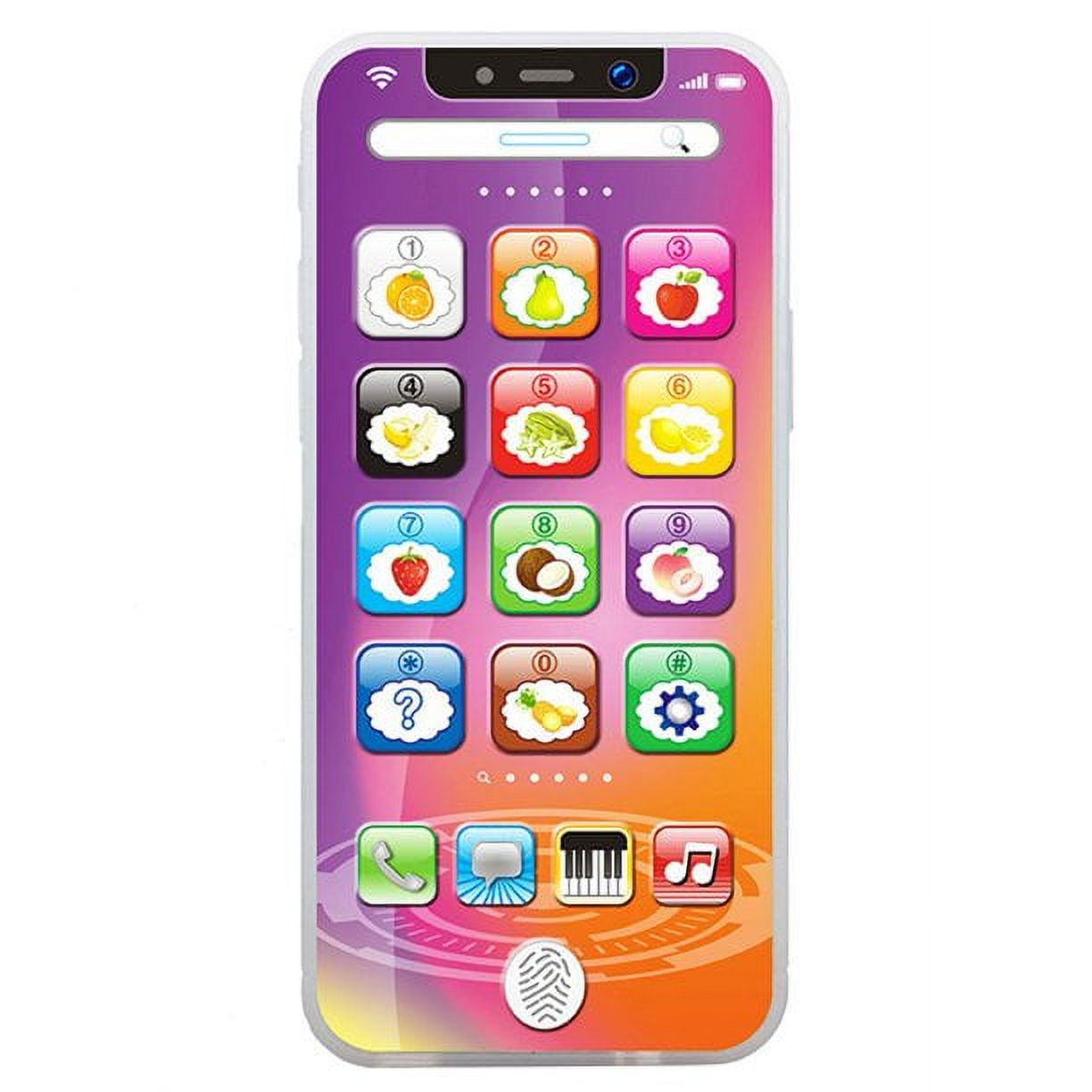 POINTERTECK Baby Cell Phone Toy LED Musical Early Learning Educational ...