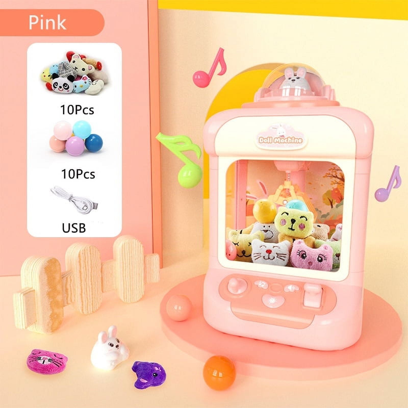 POINTERTECK Claw Machine for Kids Mini Vending Machines Candy Grabber ...