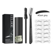 WUXICHEN Eyebrow Stamp And Shaping Kit For Perfect Brow, Eyebrow Stamp ...