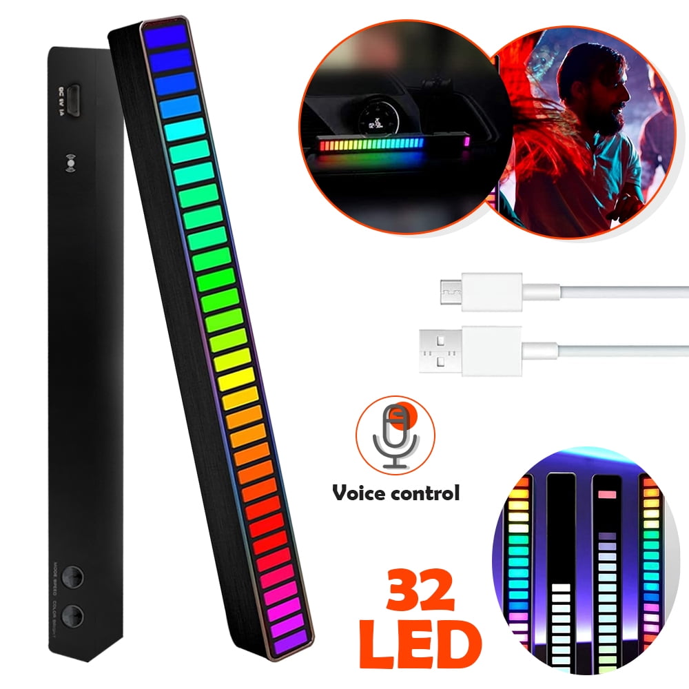 POINTERTECK Sound Control Light,Voice-Activated Pickup Rhythm Lights ...