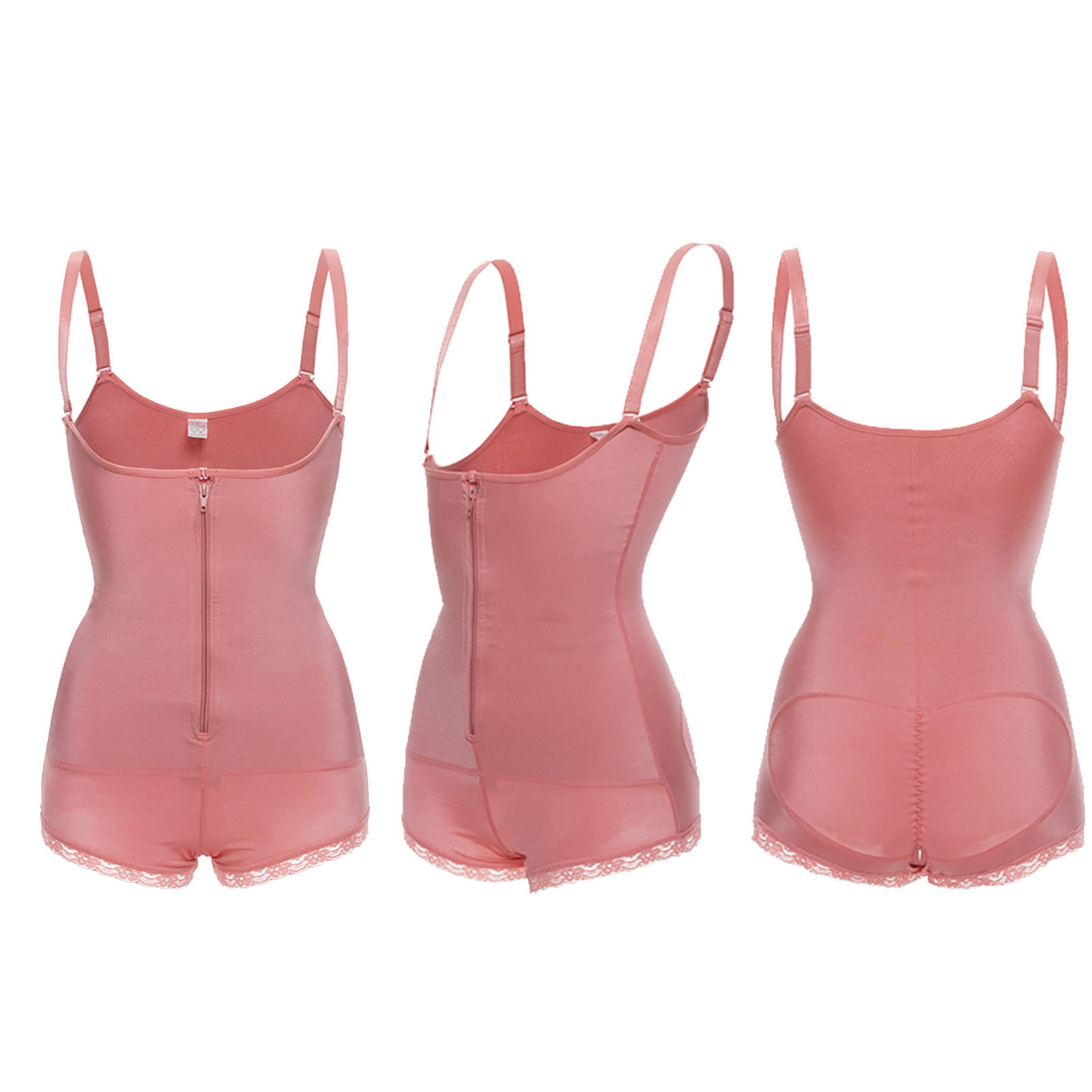 POIUYTR Big Sale Plus Size Open-Bust Shaper - Full Body Zipper Butt ...