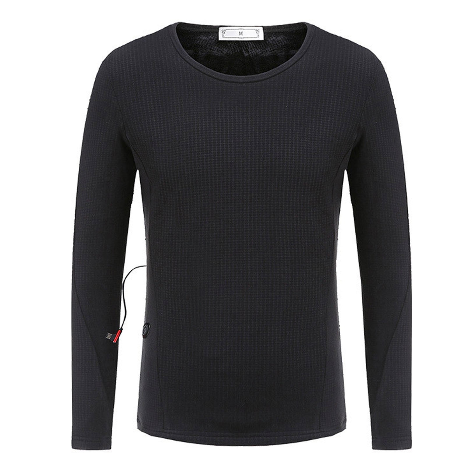 POIUYTR Heated Thermal Tops for Men Women Electric Heating Thermal ...