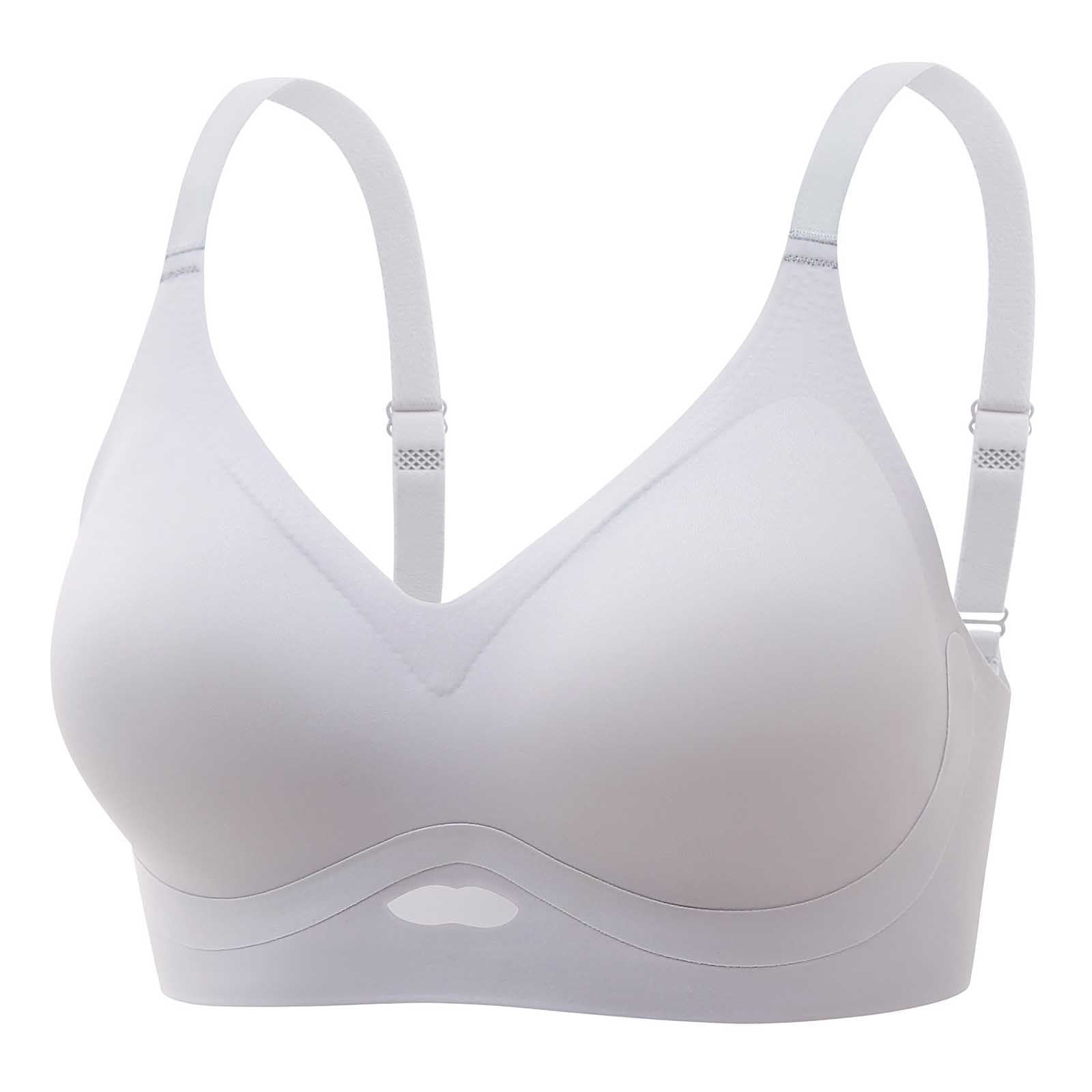 POIUYTR Women Seamless Latex Comfort Bra with Ultra Soft Cups ...
