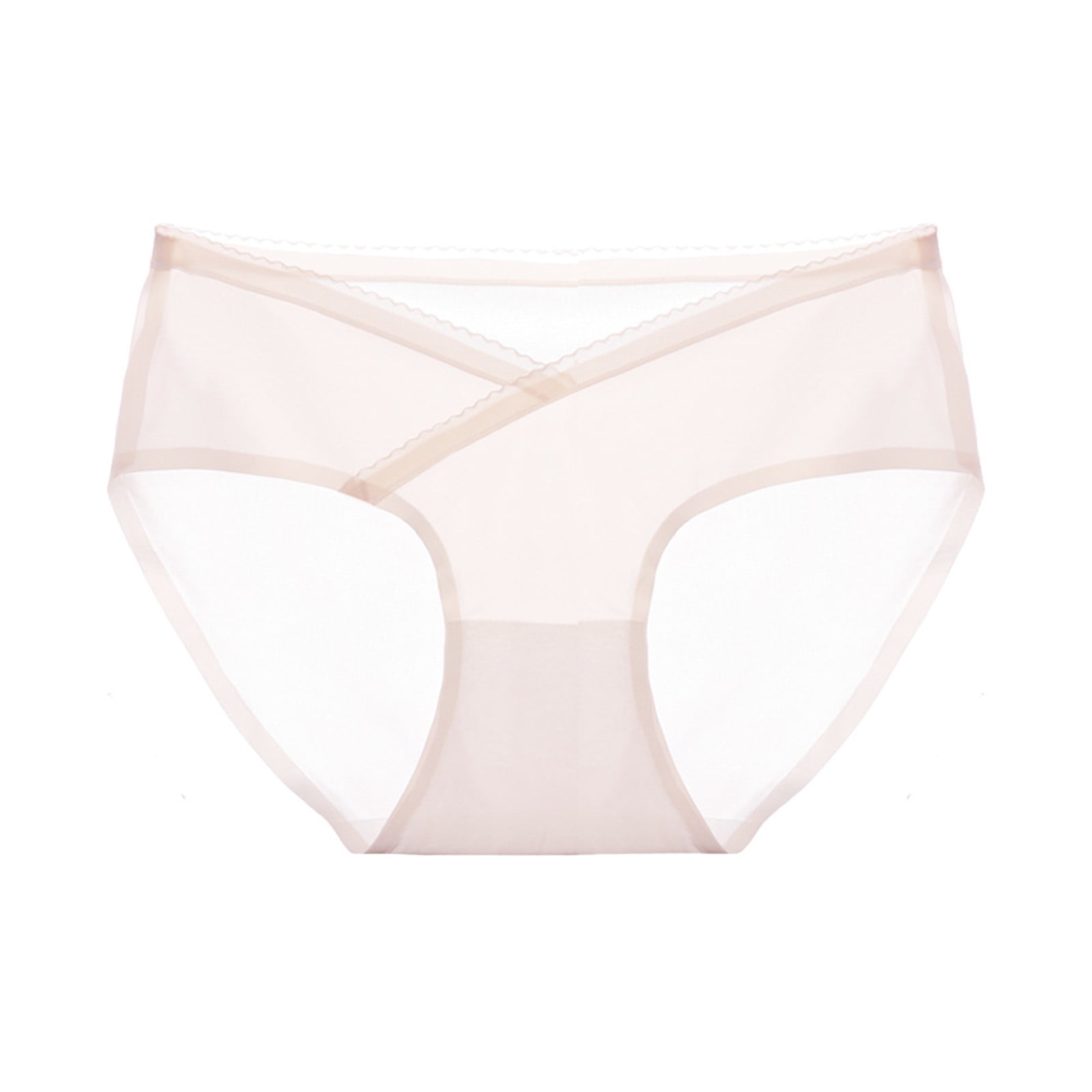 POIUYTR Womens Maternity Underwear Low Waisted Seamless Healthy ...