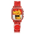 POK4385WM Pokemon Kids Flashing Lights LCD Watch with Printed Strap and ...