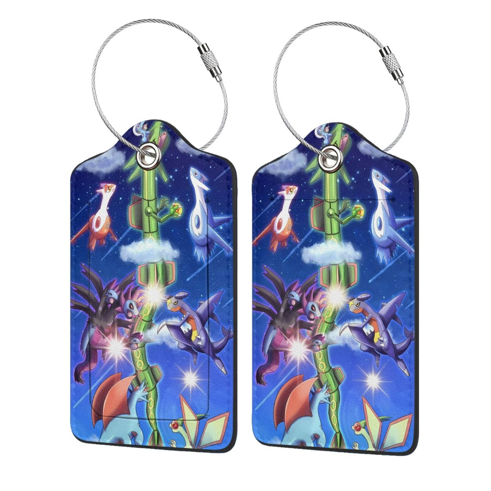POKEMON 14 Luggage Tags for Suitcases Travel ID Identification Labels ...