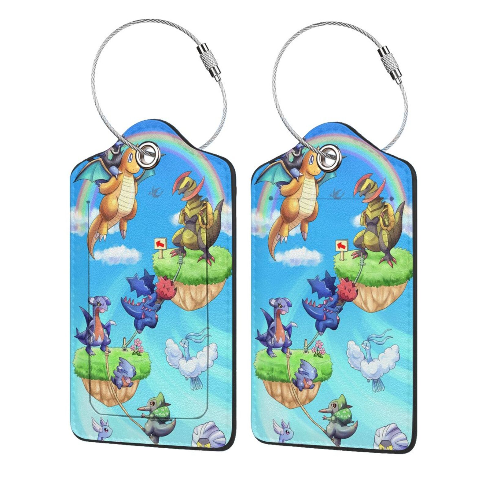 POKEMON 15 Luggage Tags for Suitcases Travel ID Identification Labels ...