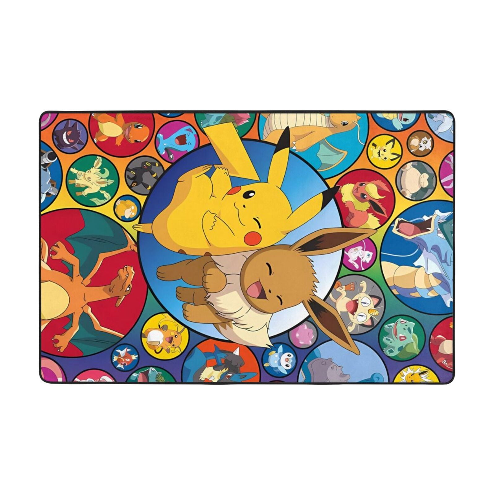 POKEMON 20 Gamer Rug Room Non-Slip Gaming Rug Cool Graffiti Gaming ...