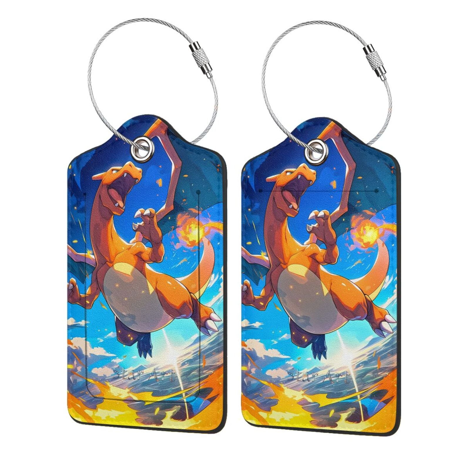 POKEMON 23 Luggage Tags for Suitcases Travel ID Identification Labels ...