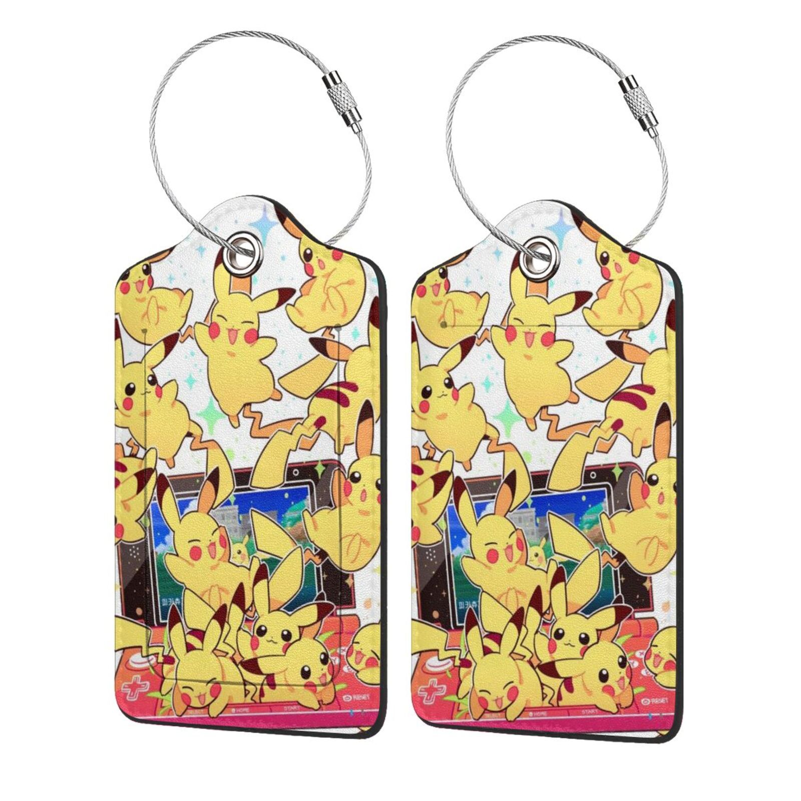 POKEMON 29 Luggage Tags for Suitcases Travel ID Identification Labels ...