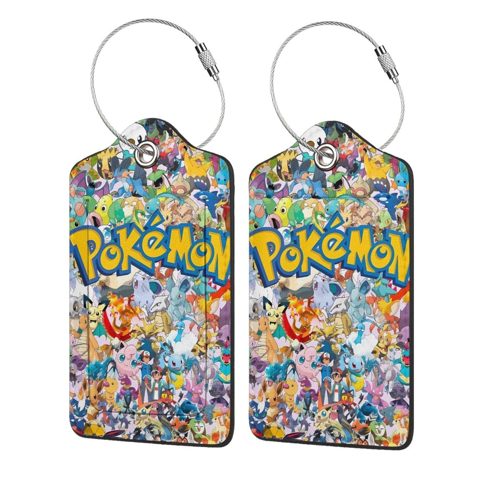 POKEMON 36 Luggage Tags for Suitcases Travel ID Identification Labels ...