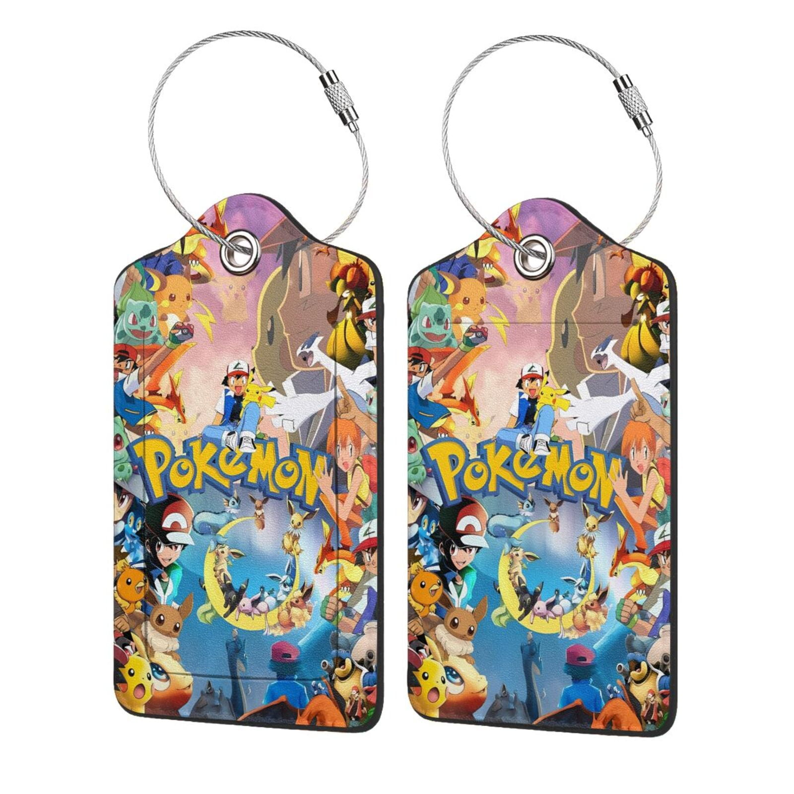 POKEMON 39 Luggage Tags for Suitcases Travel ID Identification Labels ...