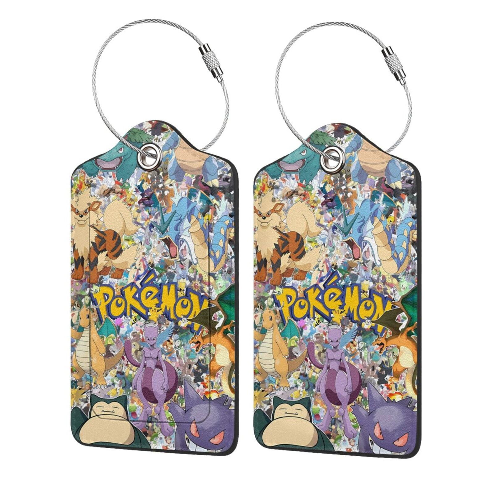 POKEMON 42 Luggage Tags for Suitcases Travel ID Identification Labels ...