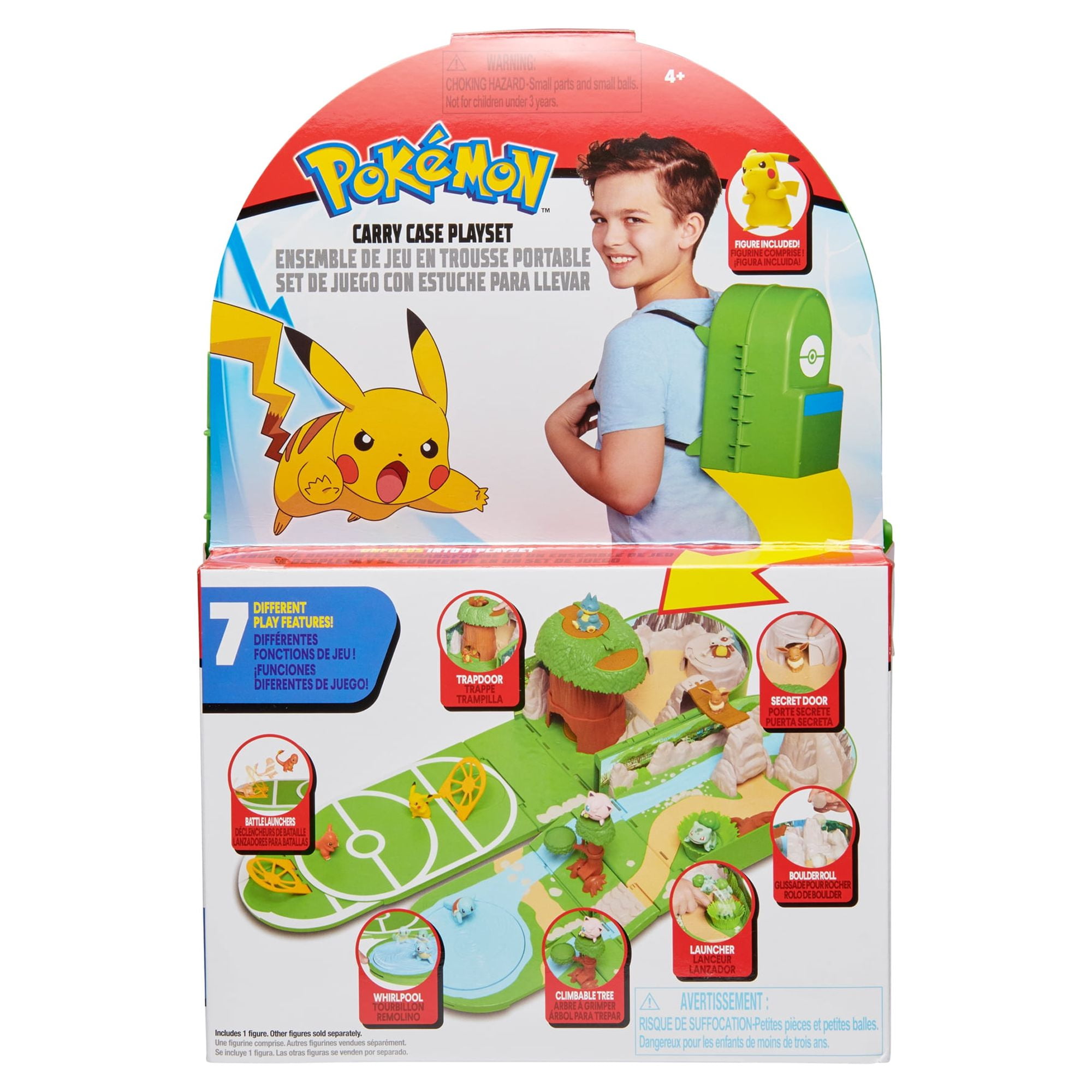 Pokemon Portable Carry Case - Transforming Backpack with Battle ...