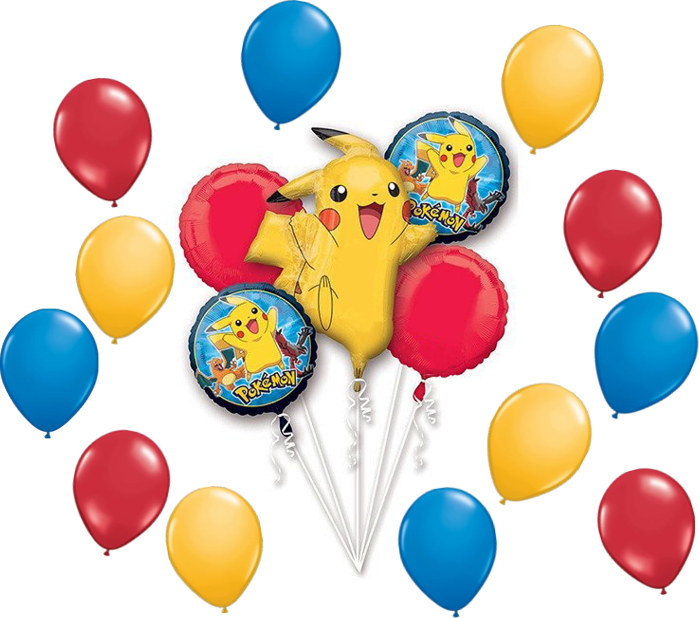 POKEMON Pikachu Game Birthday Party Balloons Decoration Kit for Kids ...