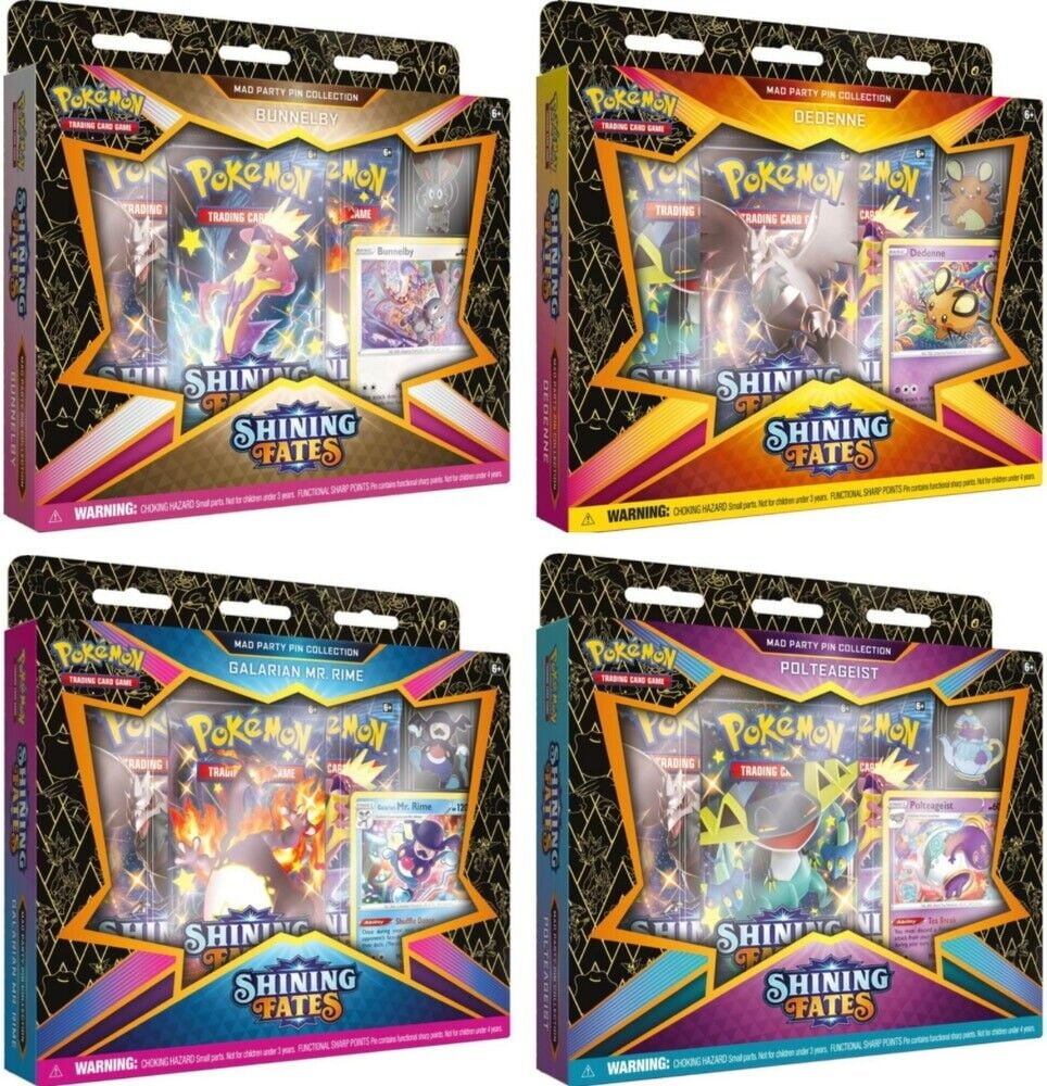 POKEMON 2021 Mad Party Pin Collection (1X Random Selection) - Walmart.com