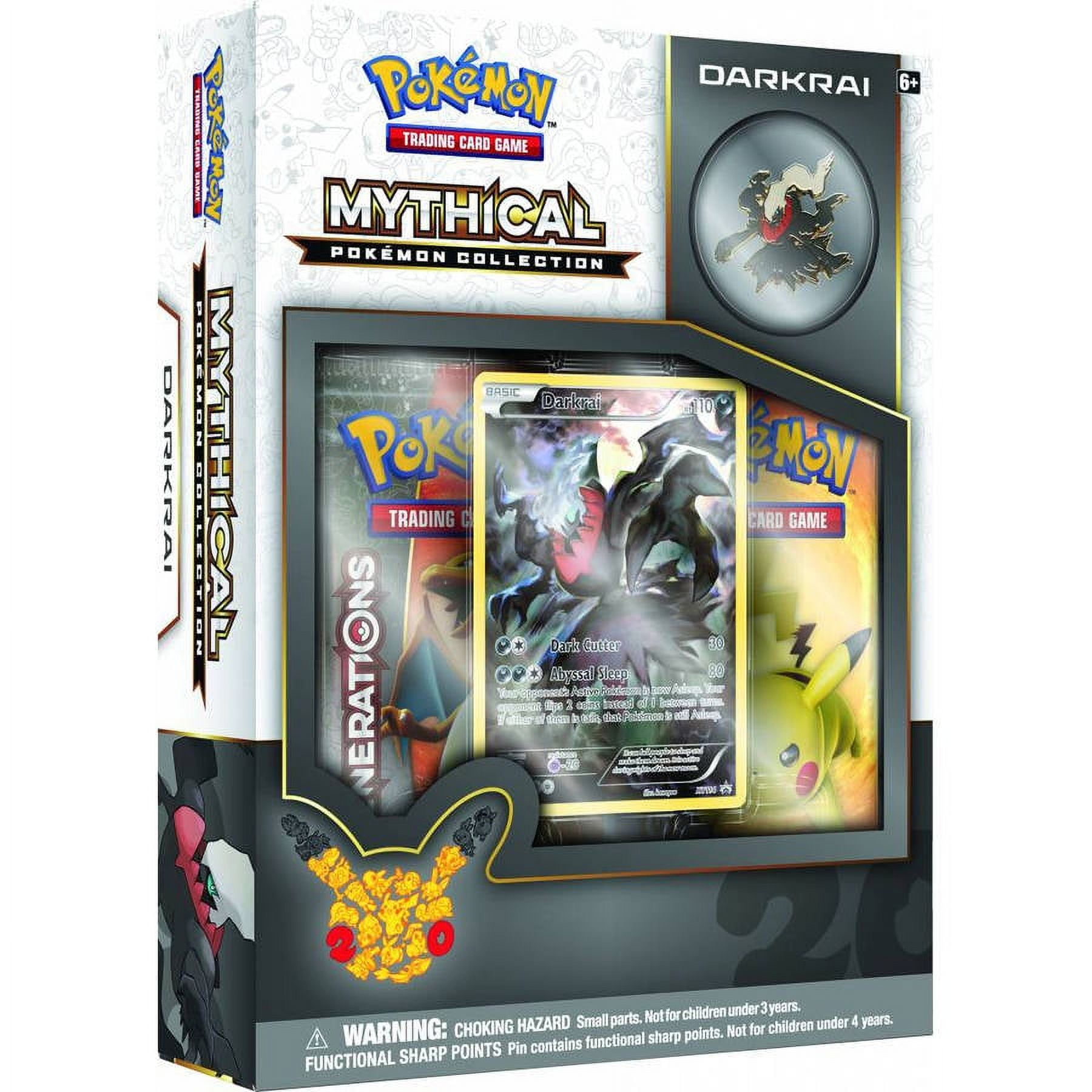POKEMON MYTHICAL PIN BOX DARKRAI BOX - Walmart.com
