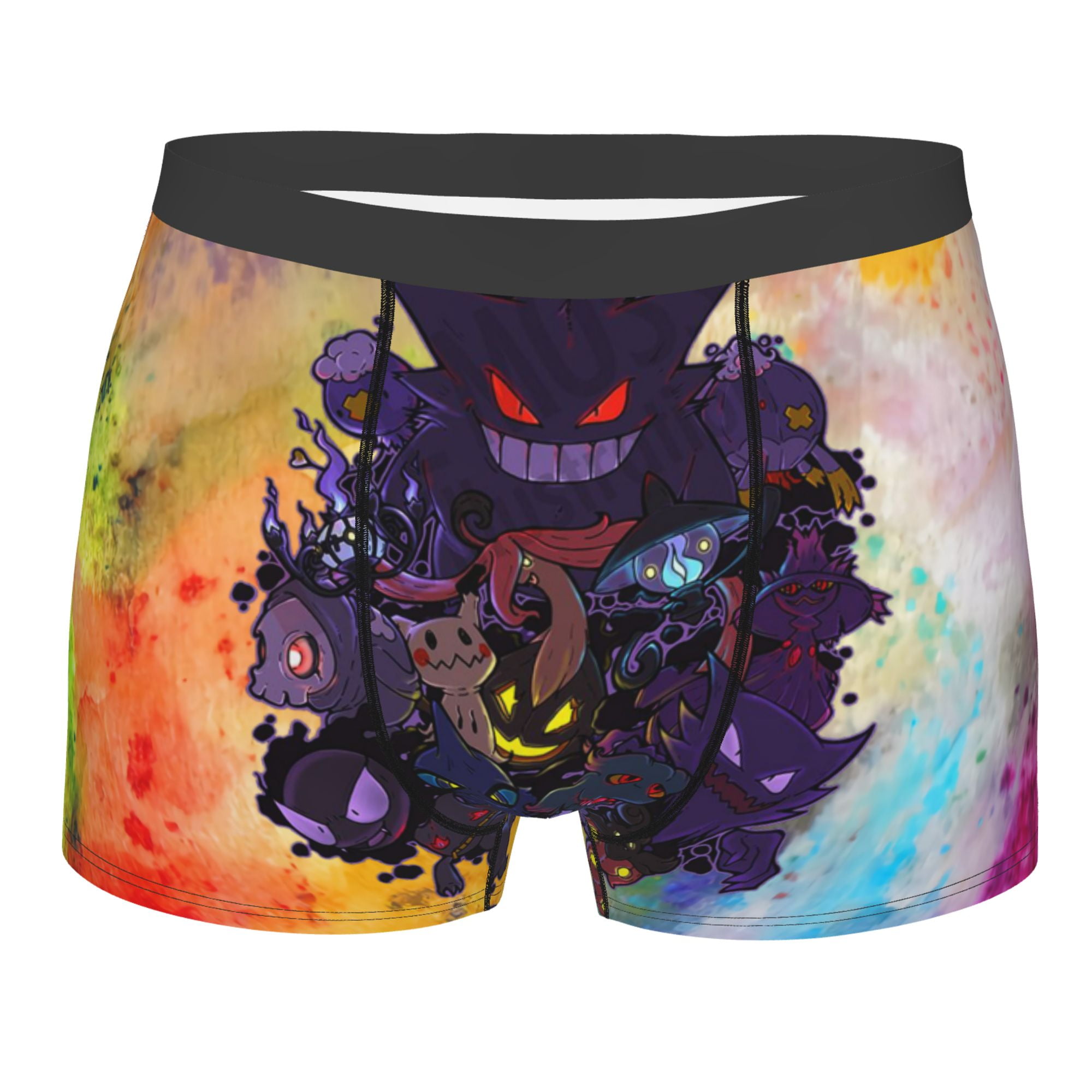 POKEMON Men's Boxer Briefs, Boys Boxer Briefs, Soft and Breathable ...