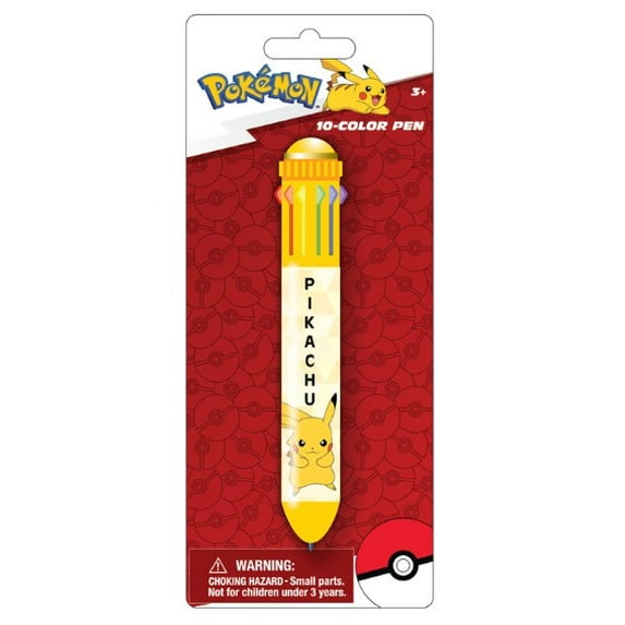 Pokemon Christmas 10-Color Pen, 1 Count - Walmart.com