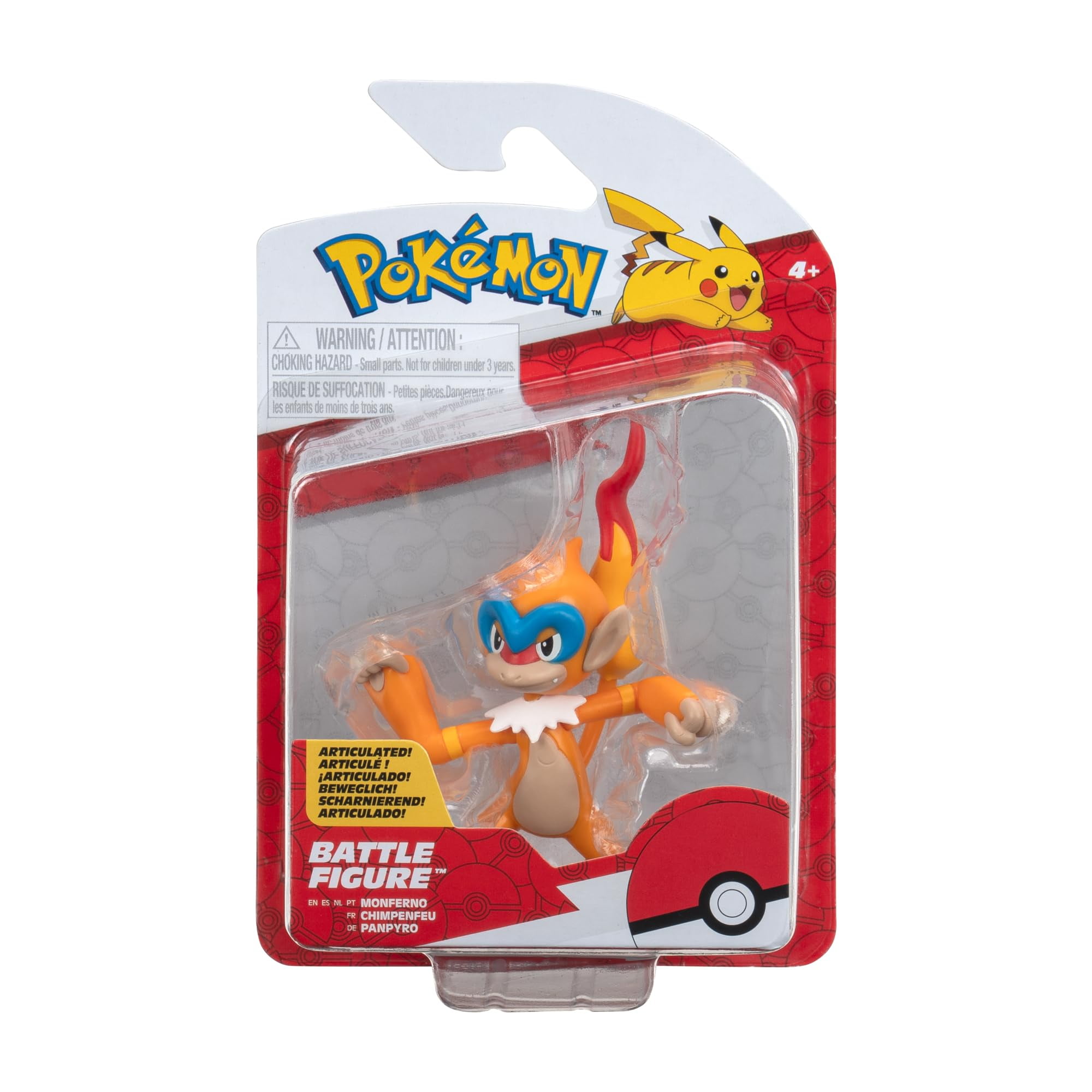 POKEMON PKW3010 Monferno Battle Figure, Mutli - Walmart.com