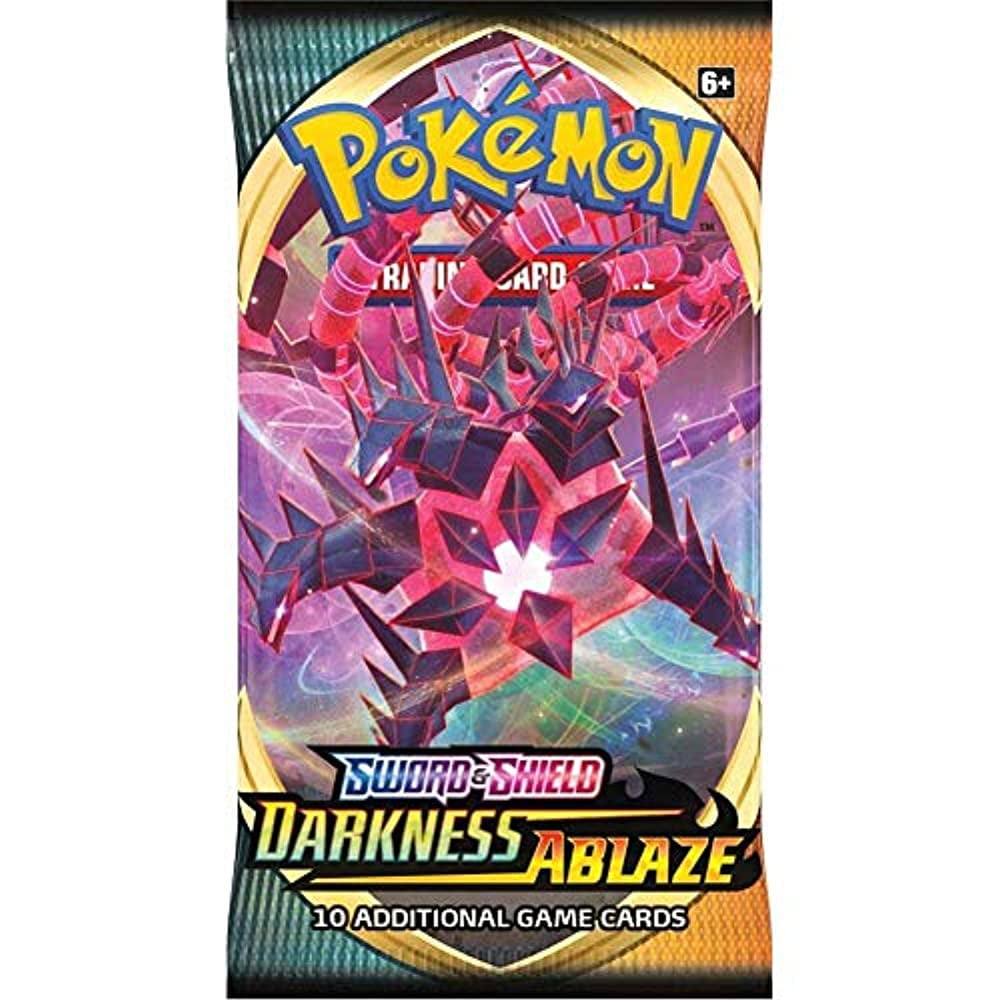 PokÃ©mon SAS3 Darkness Ablaze Pack, Collectible Card Game Booster ...