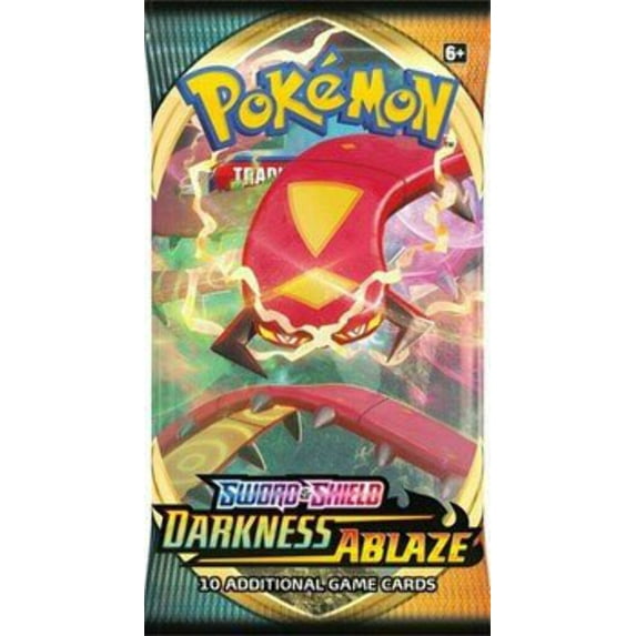 PokÃ©mon SAS3 Darkness Ablaze Pack, Collectible Card Game Booster ...