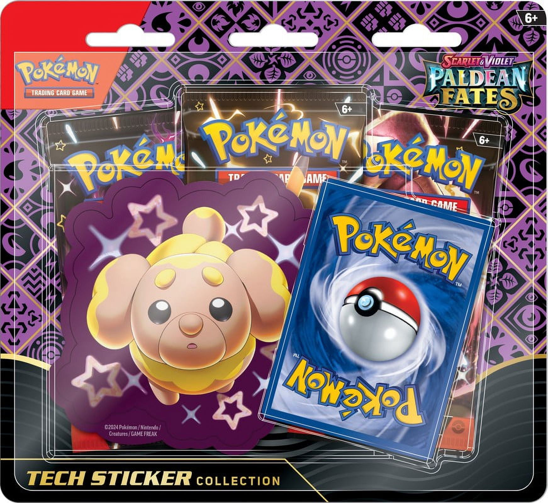 POKEMON TCG: Scarlet & Violet: Paldean Fates Tech Sticker Collection ...